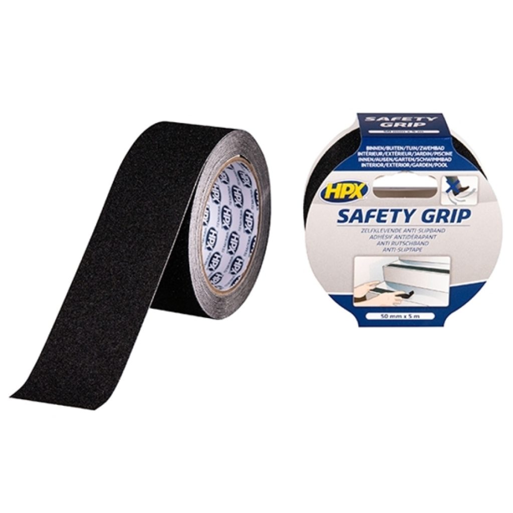 HPX SAFETY GRIP TAPE BLACK 50MM X 5M - Yacht Hall